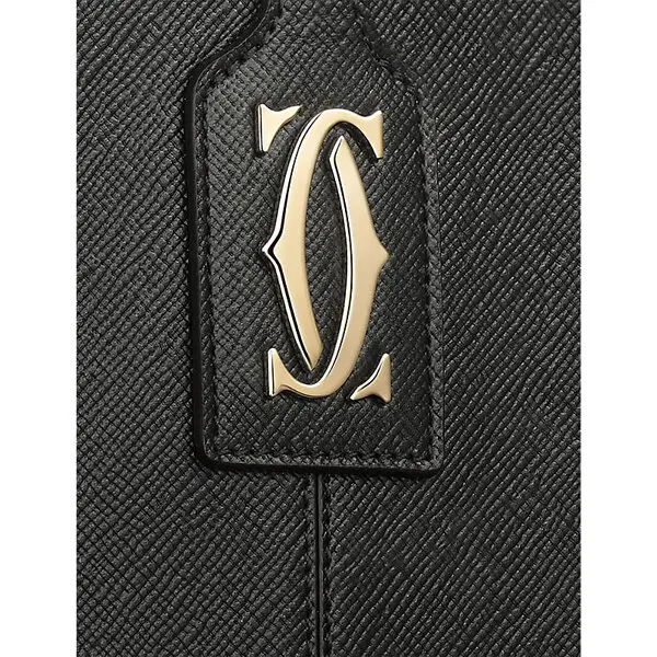 Cartier Mini Leather Tote Bag - Black