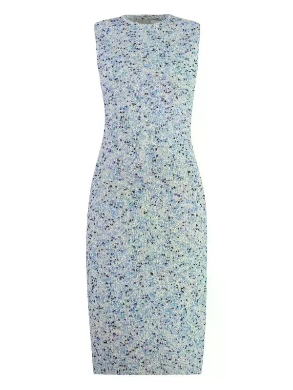 St. John Speckled Midi Dress