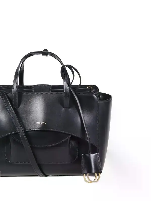 HIDESINS Flap M Tote Bag - Black