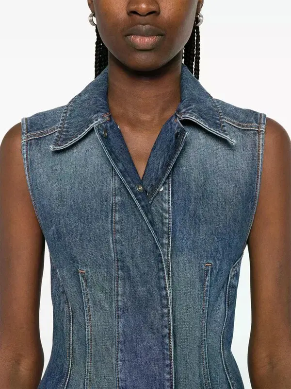 Sportmax Carabo Mini Dress - Blue