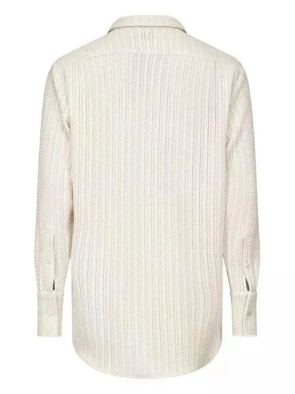 LUDOVIC DE SAINT SERNIN Braided Shirt