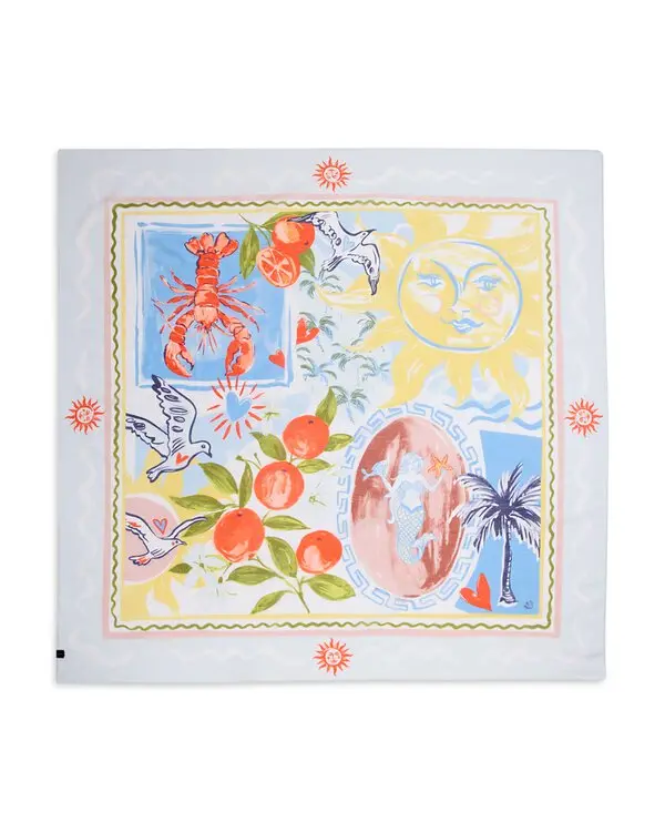 V. Fraas Bloomingdale's Sun Sand & Sky Scarf Exclusive
