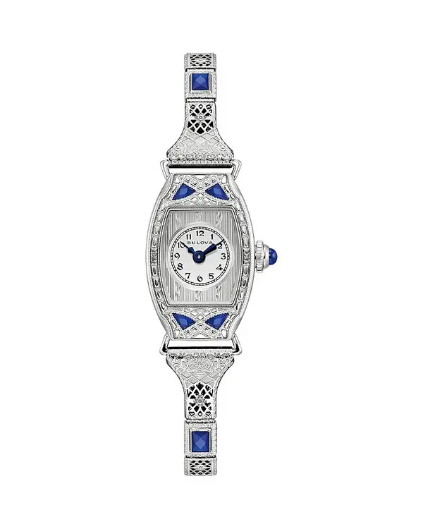 Bulova Heritage Miss America Classic Watch - Silver/silver