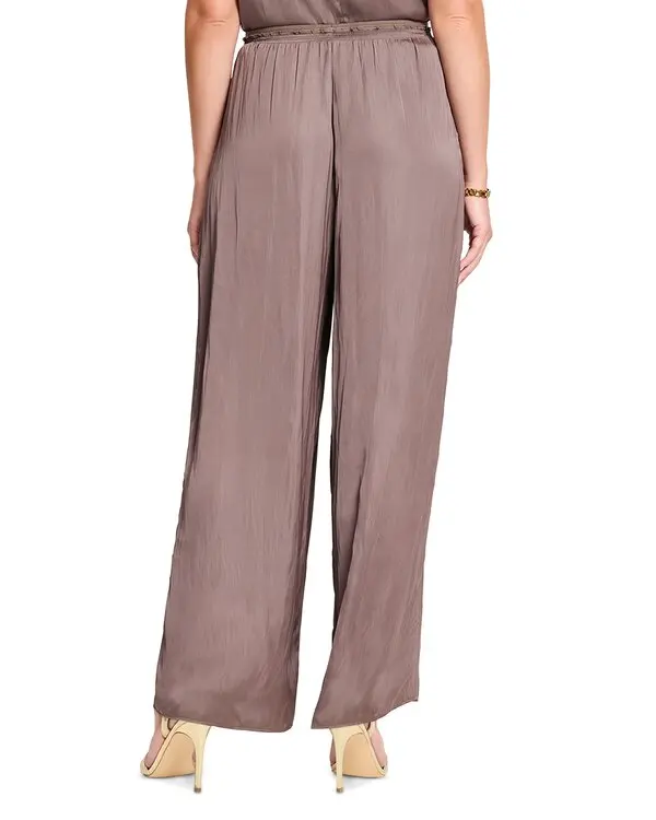 NIC+ZOE Glossy Sheen Pull On Pants
