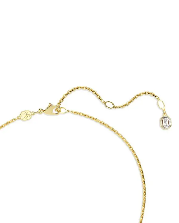 SWAROVSKI Idyllia Mixed Crystal Flower Trio Pendant Necklace - Multi/gold