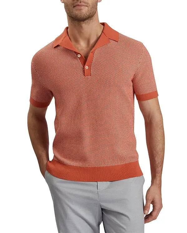 Ted Baker London Gregry Small Stitch Knit Polo
