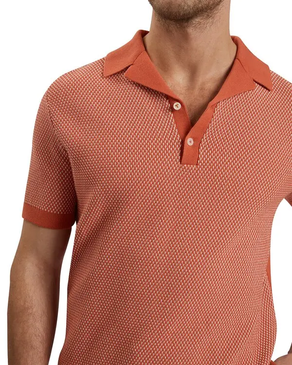 Ted Baker London Gregry Small Stitch Knit Polo