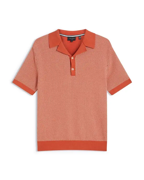 Ted Baker London Gregry Small Stitch Knit Polo