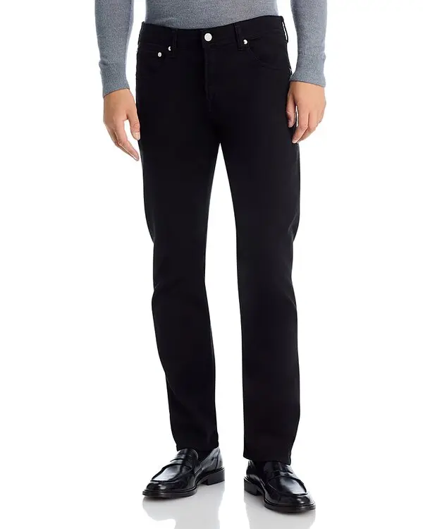 Bloomingdale'S Five-pocket Stretch Denim Pants - Black