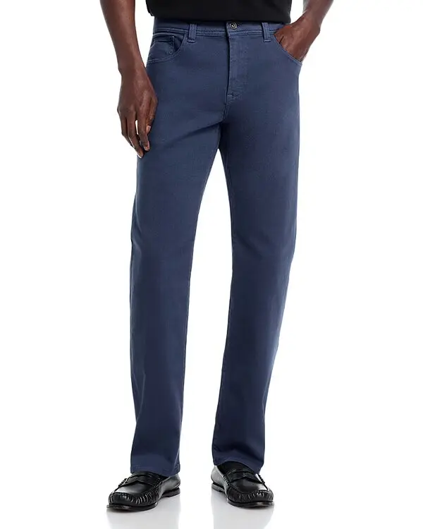 Bloomingdale'S Five-pocket Stretch Denim Pants - Dark Denim