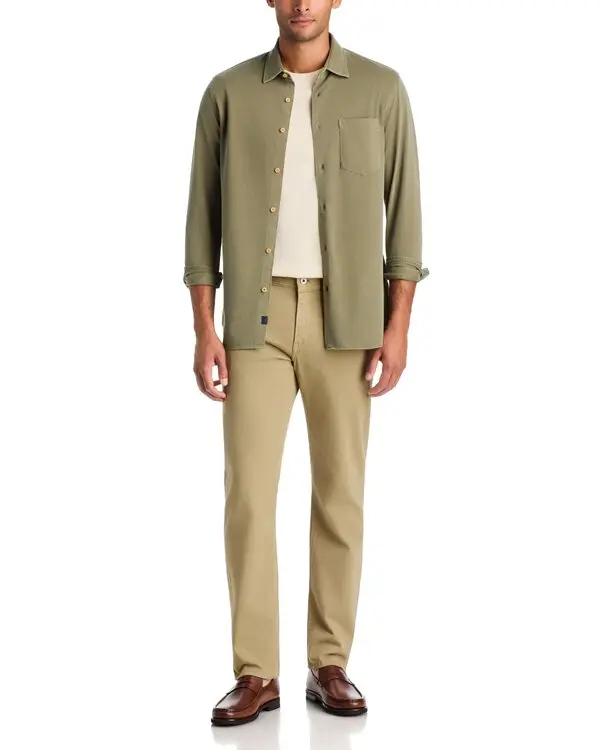 Bloomingdale'S Five-pocket Stretch Denim Pants - Tan