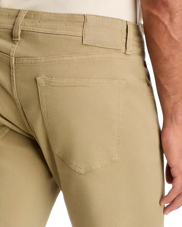 Bloomingdale'S Five-pocket Stretch Denim Pants - Tan