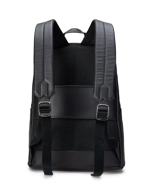 Polo Ralph Lauren Smooth Leather Backpack - Black