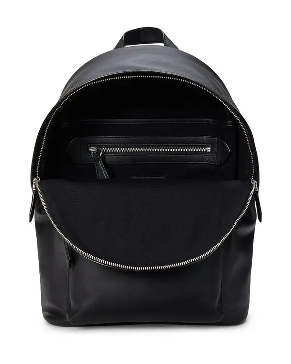 Polo Ralph Lauren Smooth Leather Backpack - Black