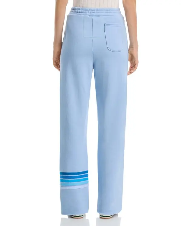 Aviator Nation Wide Leg Sweatpants - Ice/ice