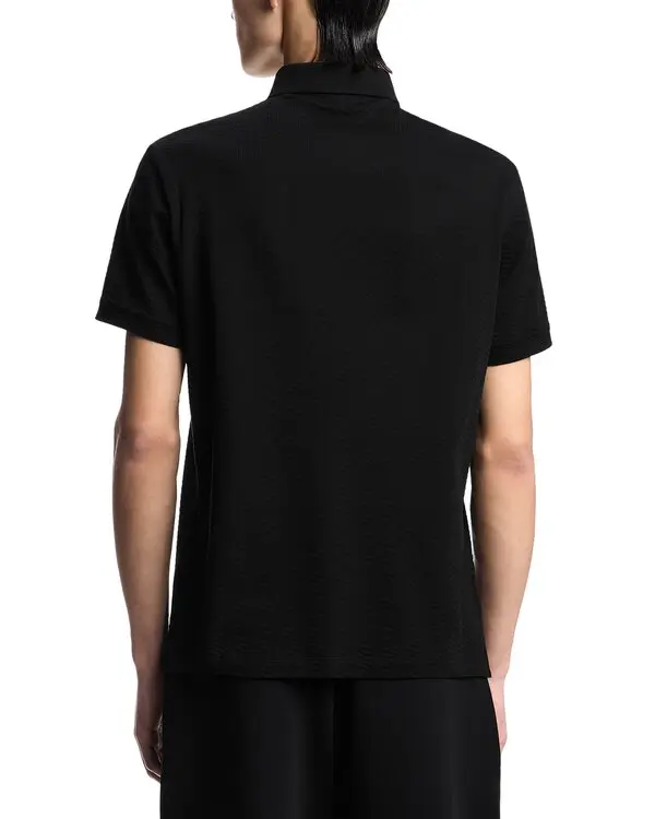 Emporio Armani Jacquard Polo Shirt
