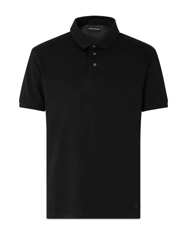 Emporio Armani Jacquard Polo Shirt