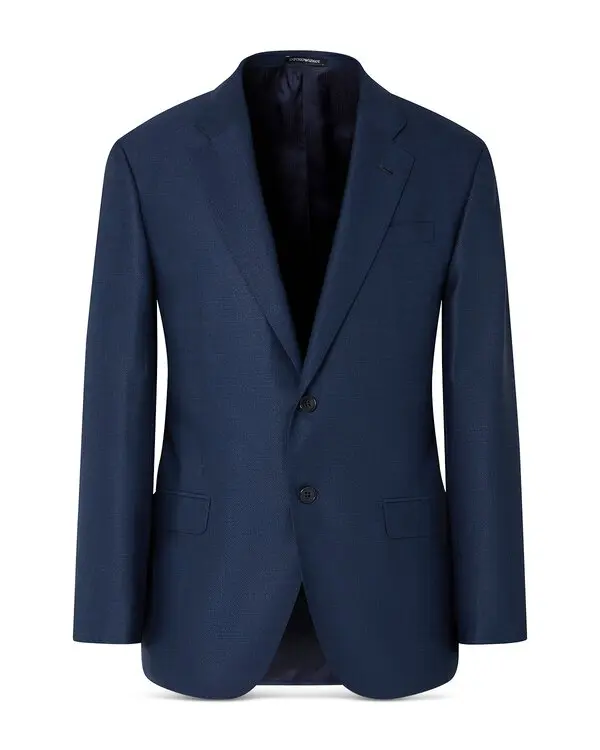 Emporio Armani Regular Fit Notch Lapel Blazer