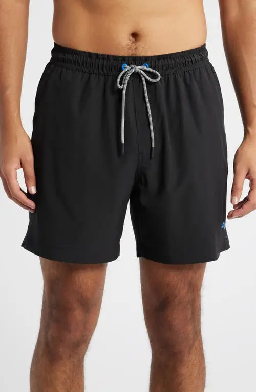 Tommy Bahama Naples Valley Swim Trunks - Black