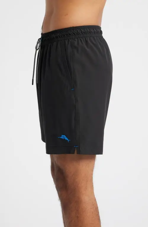 Tommy Bahama Naples Valley Swim Trunks - Black