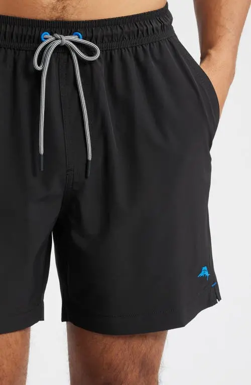 Tommy Bahama Naples Valley Swim Trunks - Black