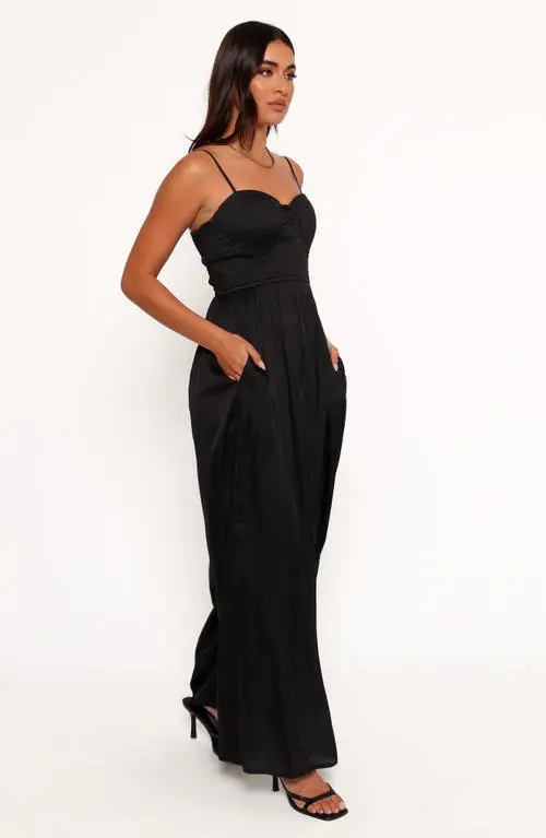 PETAL & PUP Karlie Sleeveless Wide Leg Jumpsuit