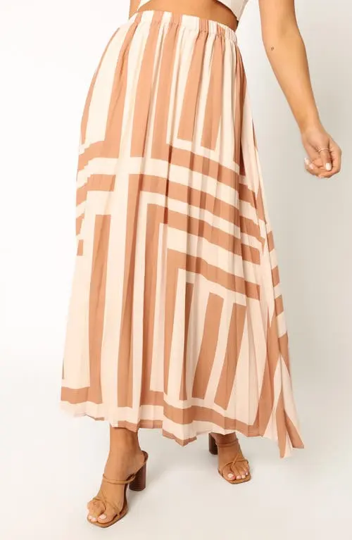PETAL & PUP Elke Pleated Maxi Skirt