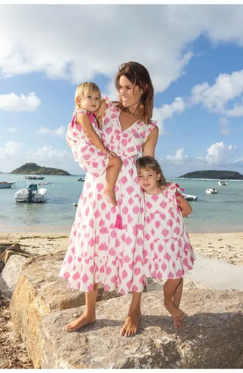 MER ST. BARTH Giselle Maxi Dress - Pink