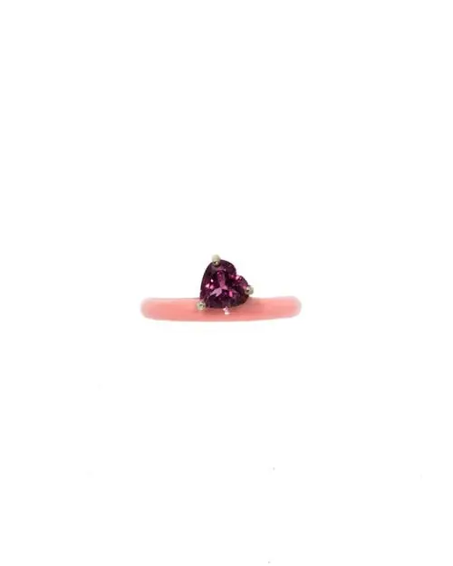 Fry Powers Gemstone And Enamel Stacking Ring - Rainbow Multi
