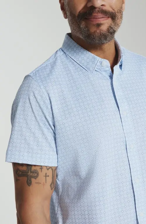 7 Diamonds Landen Short Sleeve Button-up Shirt