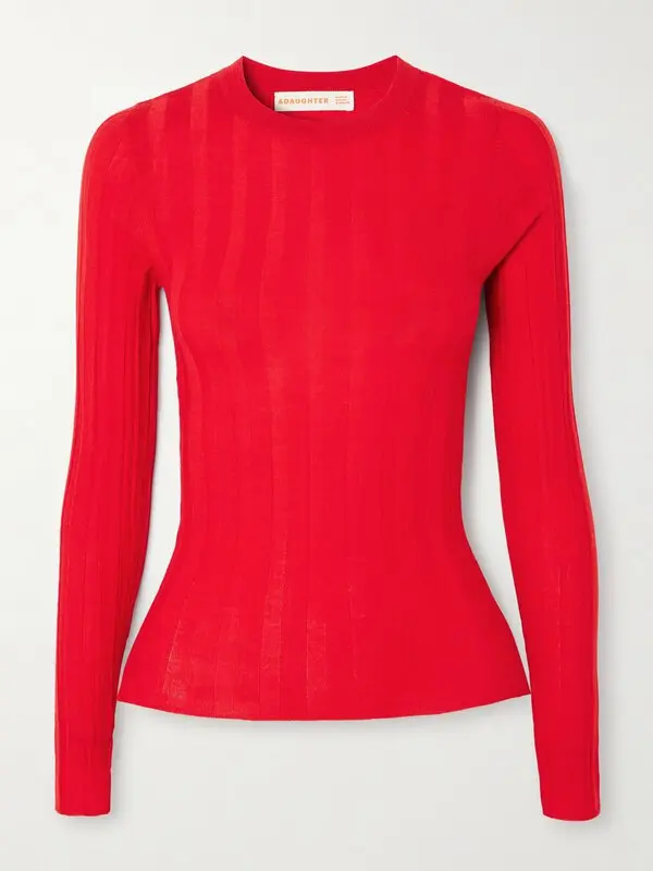 Daughter Ribbed Wool Sweater