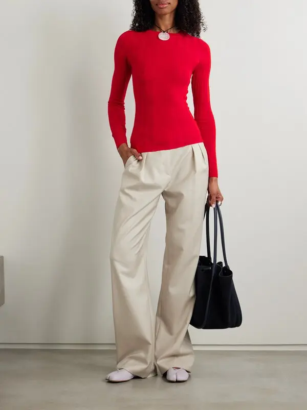 Daughter Ribbed Wool Sweater