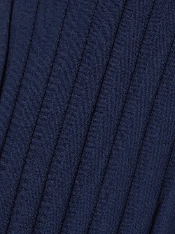 Daughter Ribbed Wool Polo Shirt