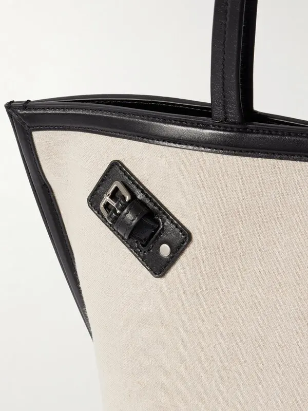 Proenza Schouler Days Leather-trimmed Canvas Tote