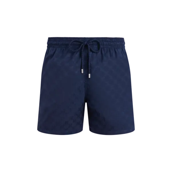 Vilebrequin Turtles Monogram Swim Trunks - Blue