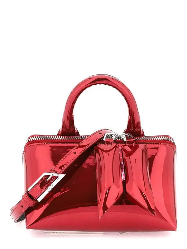 トートバッグ THE ATTICO Women Bags 241WAH02PU02 THE ATTICO DONNA Red Attico Top Handle Bag In Red - 54% Off | Editorialist