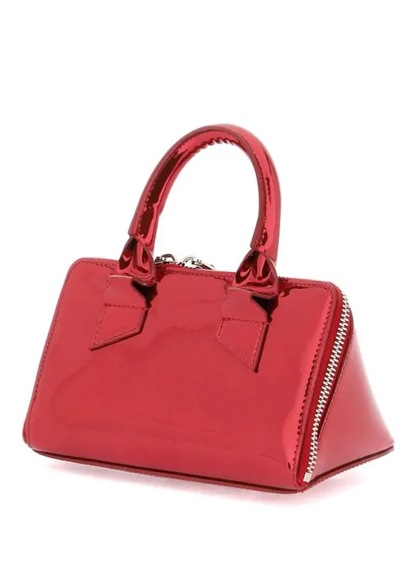 Attico Top Handle Bag In Red - 54% Off | Editorialist