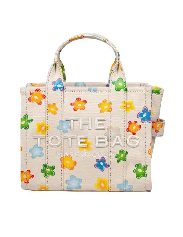 Marc Jacobs Canvas Handbag - White/multi