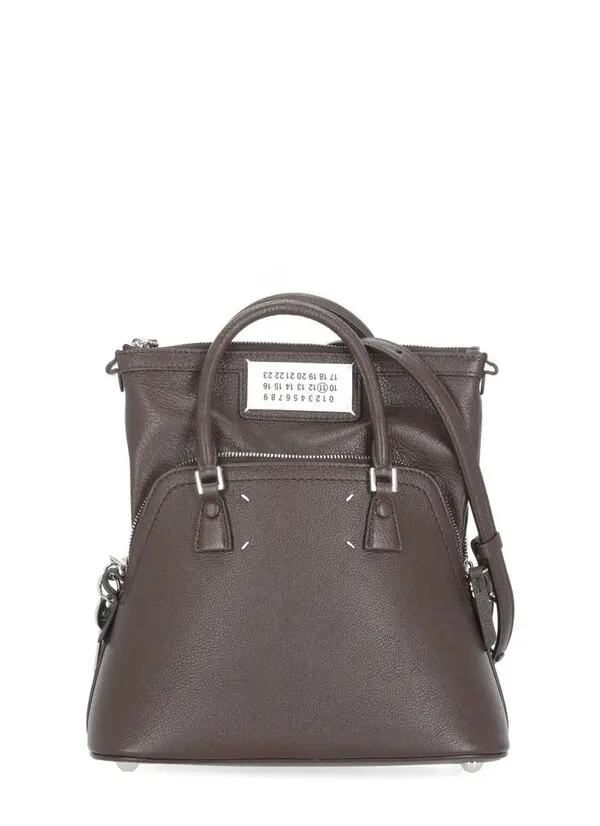 MAISON MARGIELA Handbag With Removable Shoulder Strap - Brown