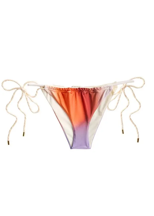 BAOBAB Lula Ruched Bikini Briefs - Orange
