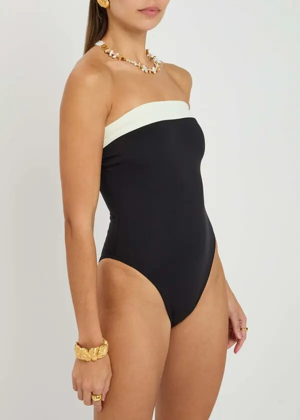 AWAY THAT DAY Monte Carlo Strapless Swimsuit