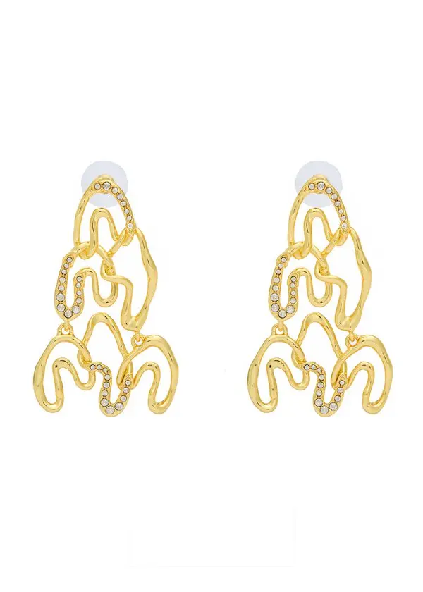 Alexis Bittar Solanales Drop Earrings - Gold