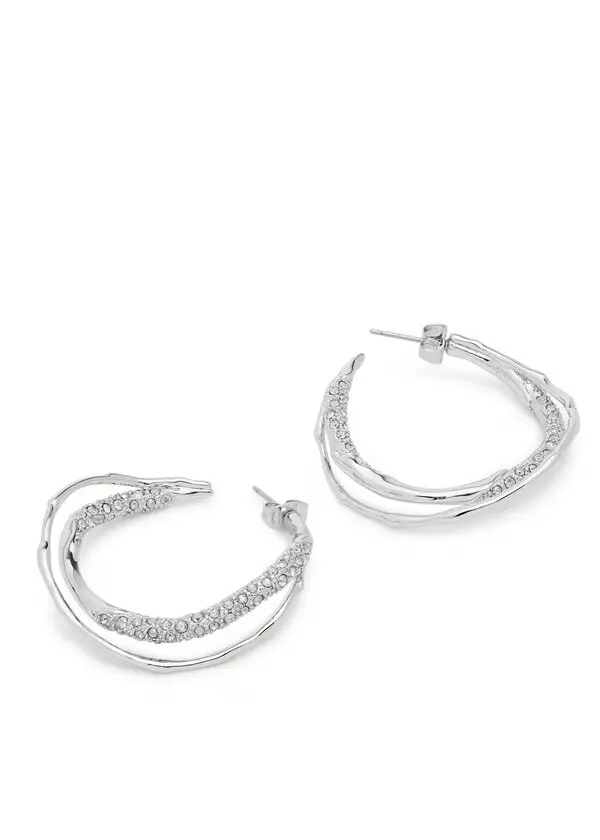 Alexis Bittar Solanales -plated Hoop Earrings