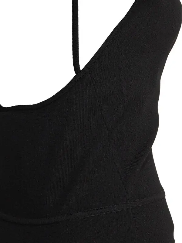 Max Mara Sleeveless Draped Bodysuit