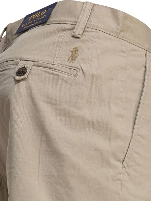 Polo Ralph Lauren Straight-fit Stretch Chino Shorts - Beige