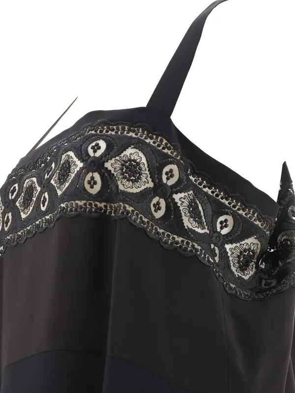 MAISON MARGIELA Embroidered Flared Dress