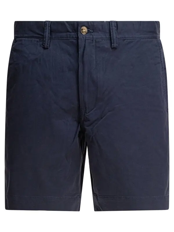Ralph Lauren Straight Fit Stretch Chino Shorts - Blue