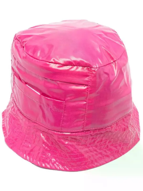 K-WAY Pocket-detail Bucket Hat - Pink