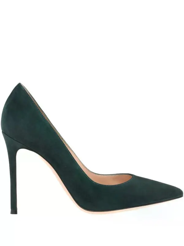 GIANVITO ROSSI 105 Leather Pumps