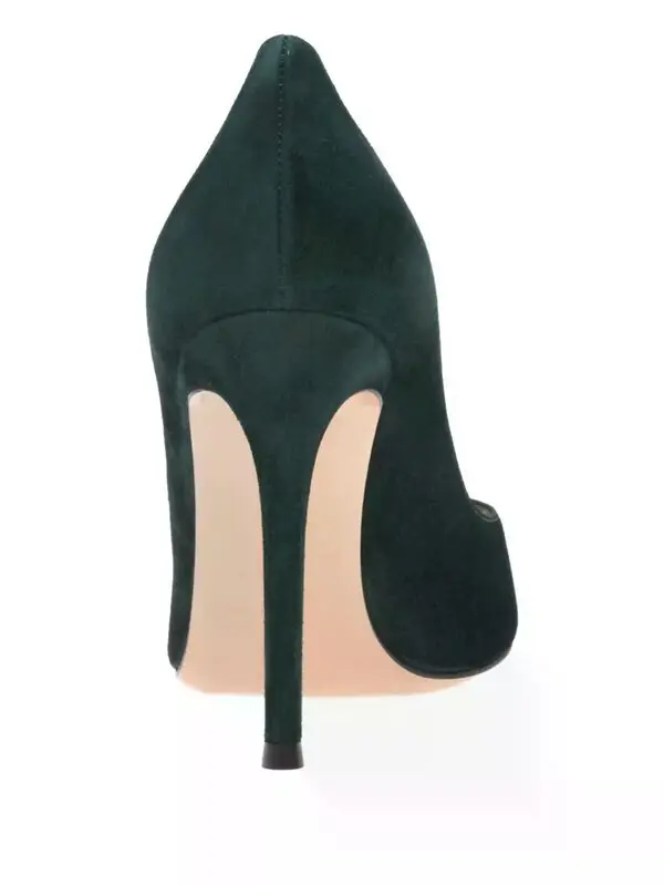 GIANVITO ROSSI 105 Leather Pumps